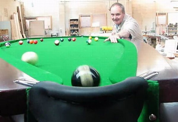 Peter McKee’s Speedboat Pool Table