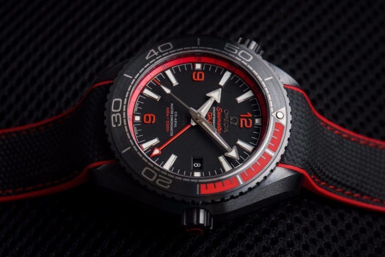 The new Omega Seamaster Planet Ocean “Deep Black” Collection